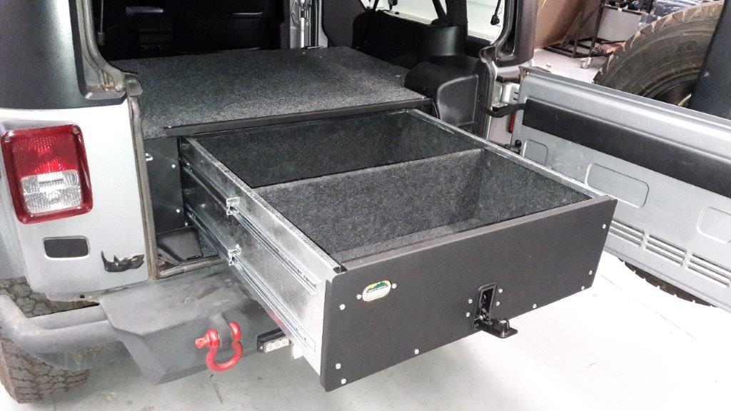 Jeep Wrangler Rear Storage Box